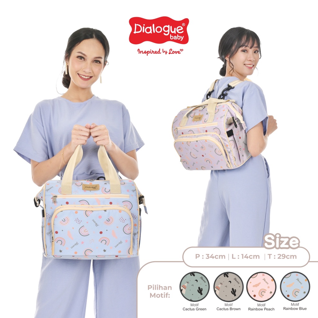 Jual Dialogue Baby Tas Bayi Medium 3 In 1 Heaven Series - DGT7519 ...