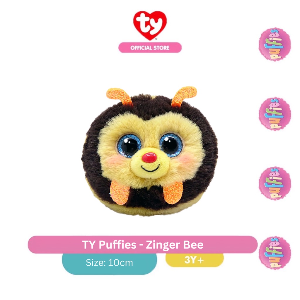 Jual TY Puffies Zinger Bee - Boneka Lebah | Shopee Indonesia