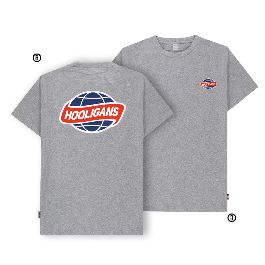 Jual HOOLIGANS T-Shirt Worldwide Misty | Shopee Indonesia
