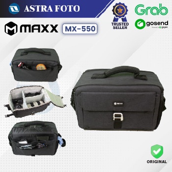 Jual MAXX MX-550 Tas Kamera Mirrorless DSLR mx 550 - Black | Shopee ...