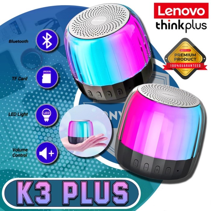 Jual Thinkplus K3 Plus Bluetooth Speaker Portable Stereo Wireless Speaker | Shopee Indonesia