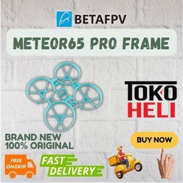 Jual Meteor65 Pro Micro FPV Brushless Whoop 65mm Frame Cyan | Shopee ...