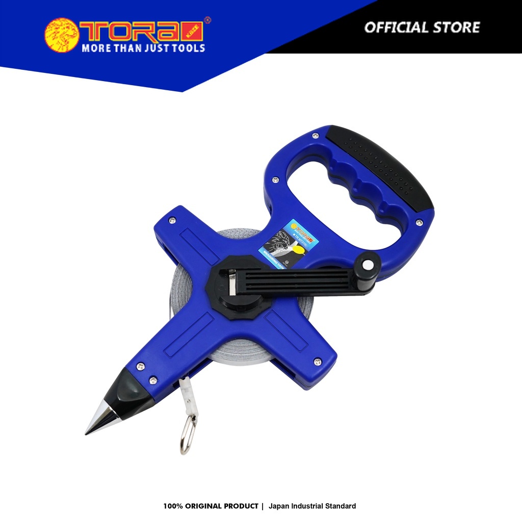 Jual TORA Meteran Tancap 50 Meter Plat Besi - Meteran Tanah Meteran Rol ...