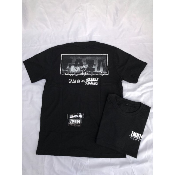 Jual [HOT] T-shirt ZMN black 14.03 | Shopee Indonesia