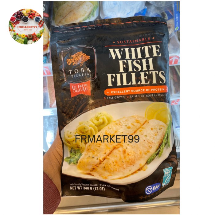 Jual Toba Tilapia White Fish Fillet 340 grm (Wajib Pakai Gojek/Grab ...