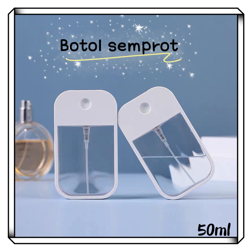 Jual Botol semprot pembersih tangan gantung 50ml/botol semprot alkohol ...
