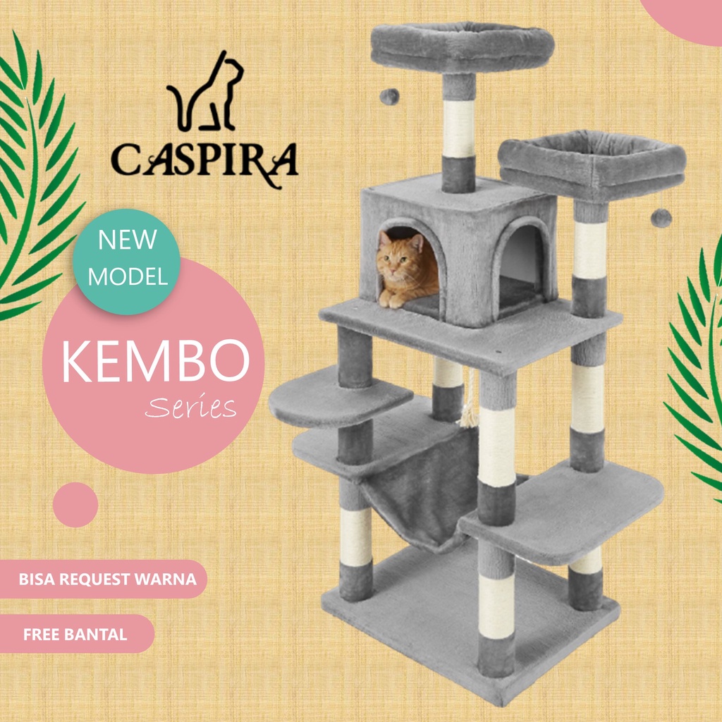Jual Cat Tree - Cat Condo - Garukan Kucing - Panjatan Kucing - Kandang ...