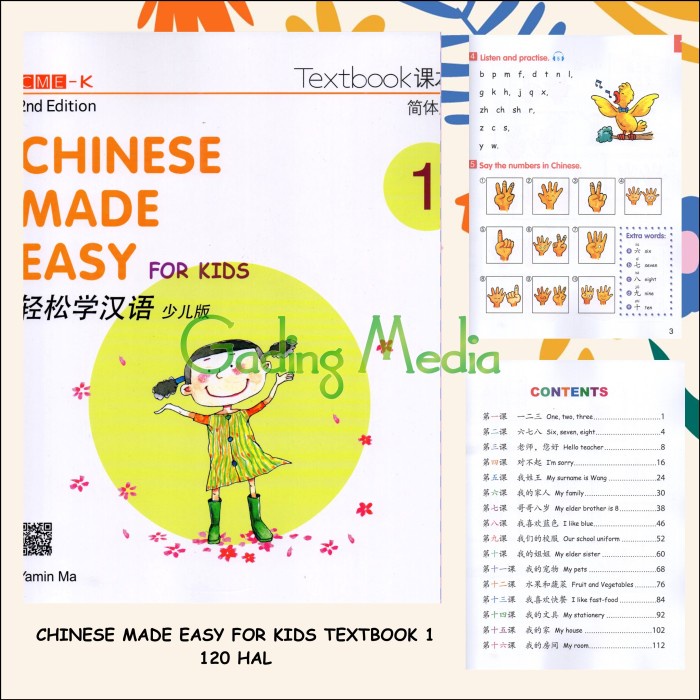 Jual Mandarin Chinese Made Easy for Kids Textbook 1 | Shopee Indonesia