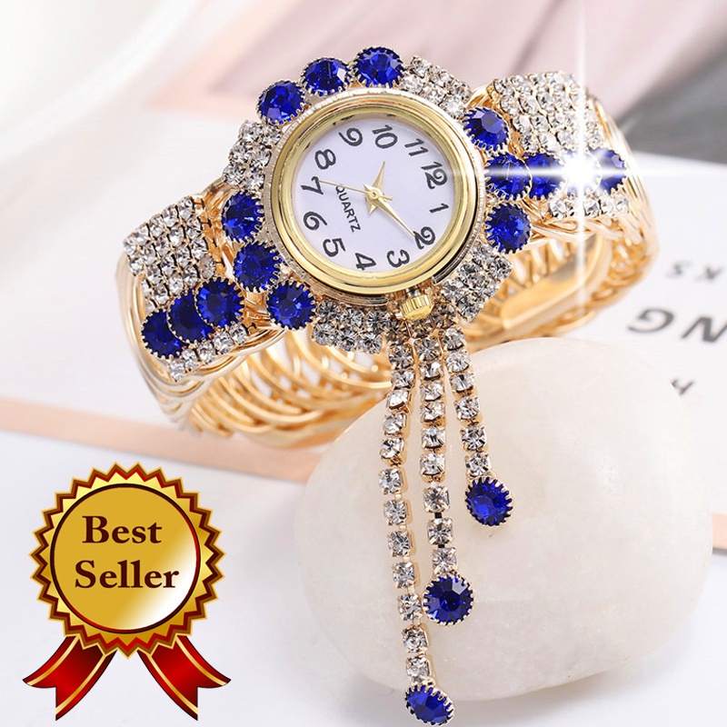 Jual Kalellu Jam Tangan Wanita Full Diamond Model Terbaru Mewah ...