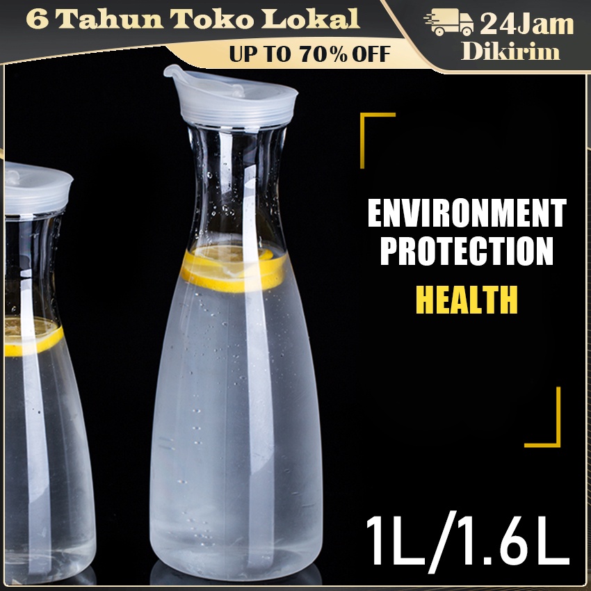 Jual Water Pitcher Water Jug Botol Tempat Air Minum Akrilik 1,5 Liter ...