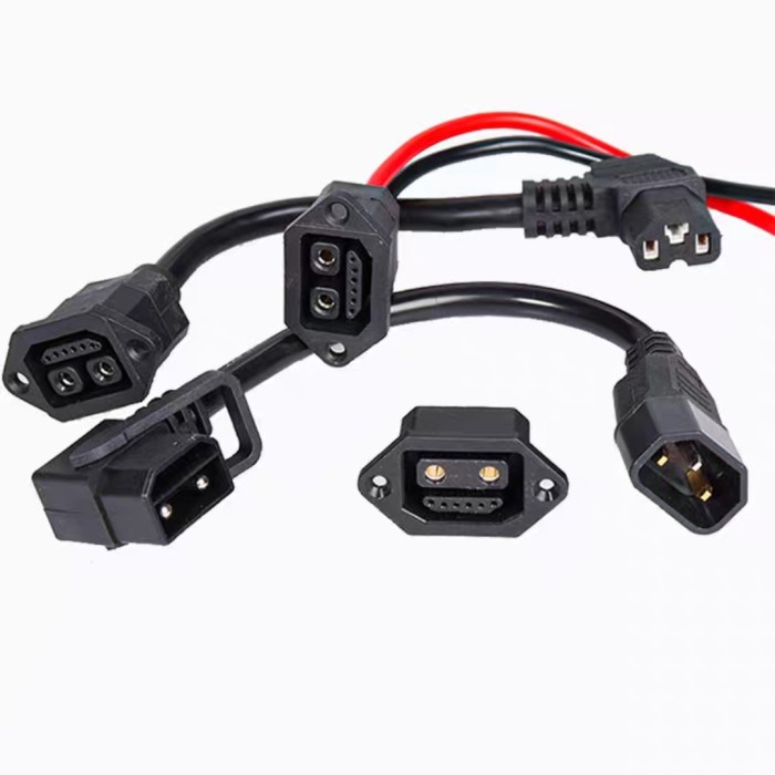 Jual konektor soket kabel adaptor Baterai Motor Listrik male female ...