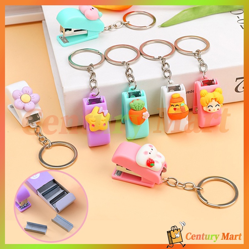 Jual Stapler Mini Portable Cute Character / Staples Mini/Stapler ...