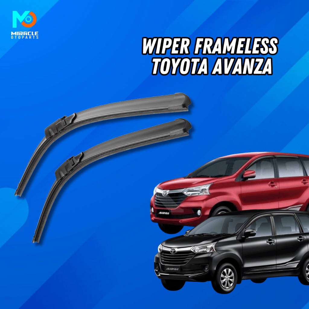 Jual Wiper Frameless Toyota Avanza Lama / All New Avanza / Grand New Avanza Sepasang 2 PCS Kiri ...