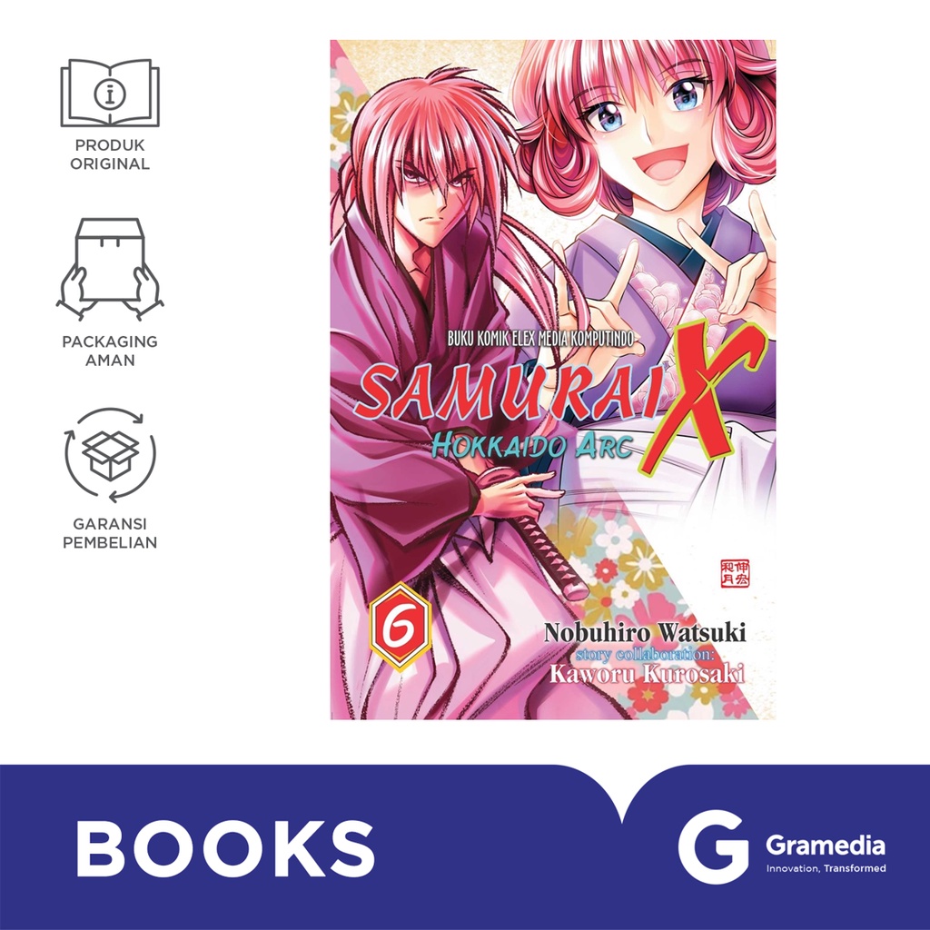 Jual Samurai X Hokkaido Arc Vol. 06 (Nobuhiro Watsuki) | Shopee Indonesia