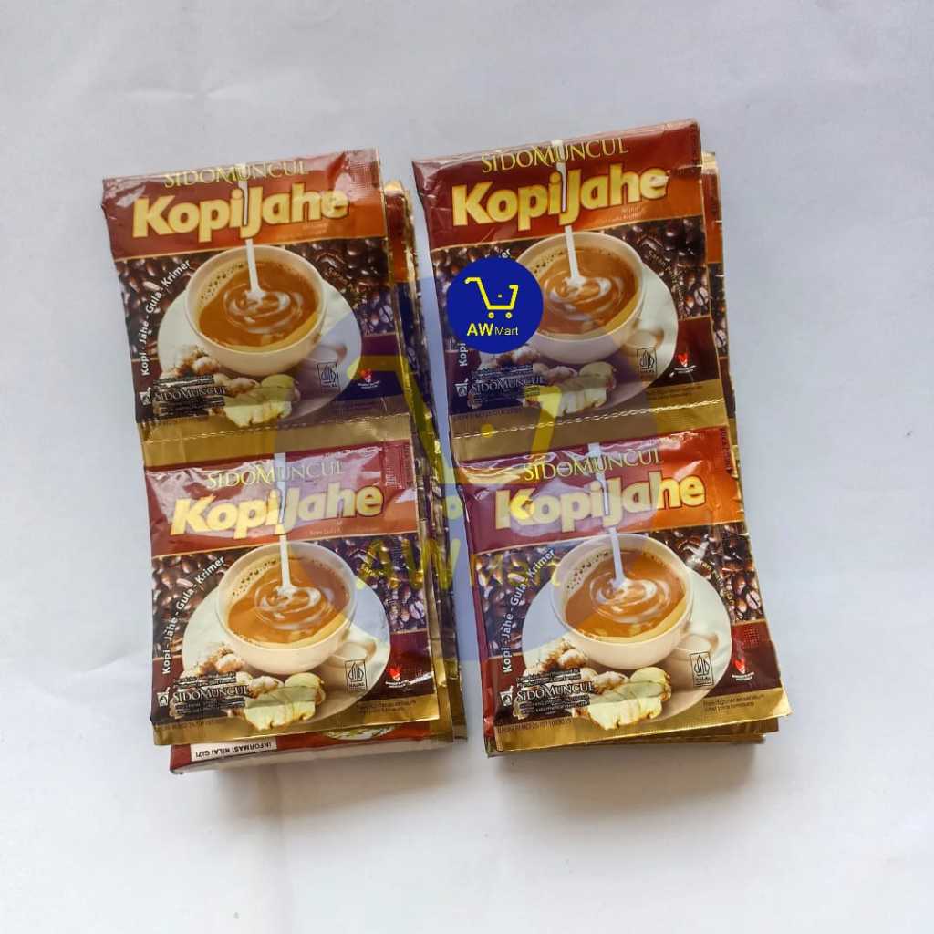 Jual SIDOMUNCUL KOPI JAHE RENCENG ISI ( 10 SACHET X 26 GRAM ) - KOPI ...