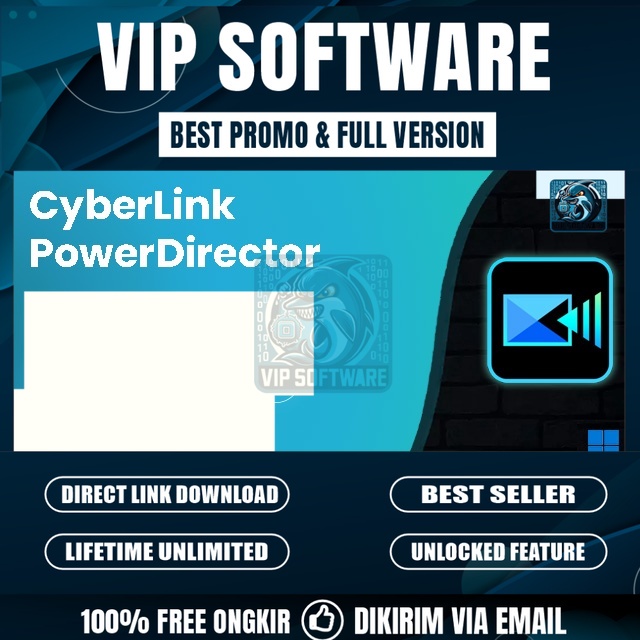 Jual Cyber PowerDirector Ultimate 2024 Pro Win OS - Editor video ...