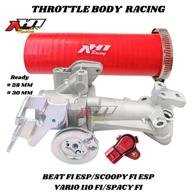Jual ( BISA COD ) Throttle Body TB AH1 Racing Beat Fi ESP Beat Pop Beat ...