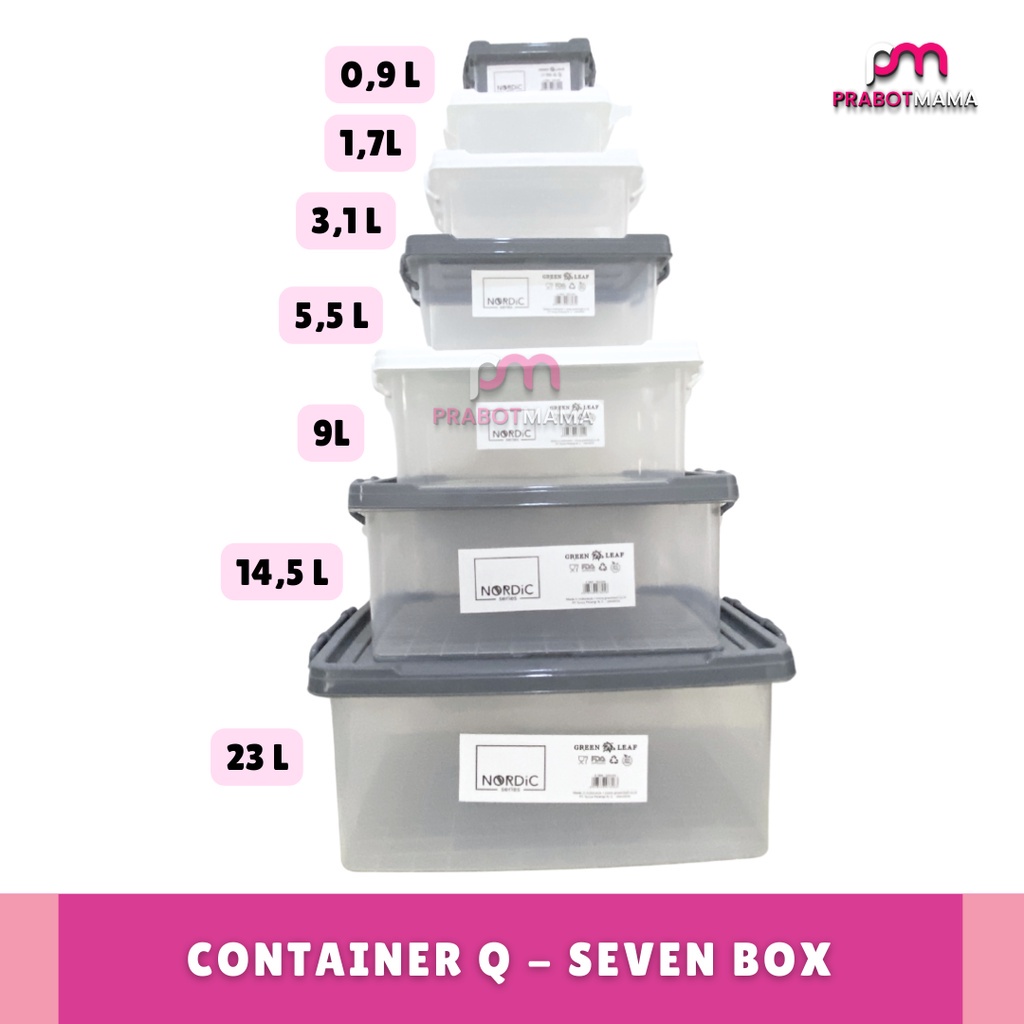 Jual Container Box Mini Serbaguna - Prabotmama / Storage Box With Cover ...