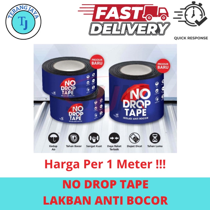 Jual No Drop Tape - Lakban Anti Bocor Pipa Asbes Seng Beton Atap Meteran | Shopee Indonesia
