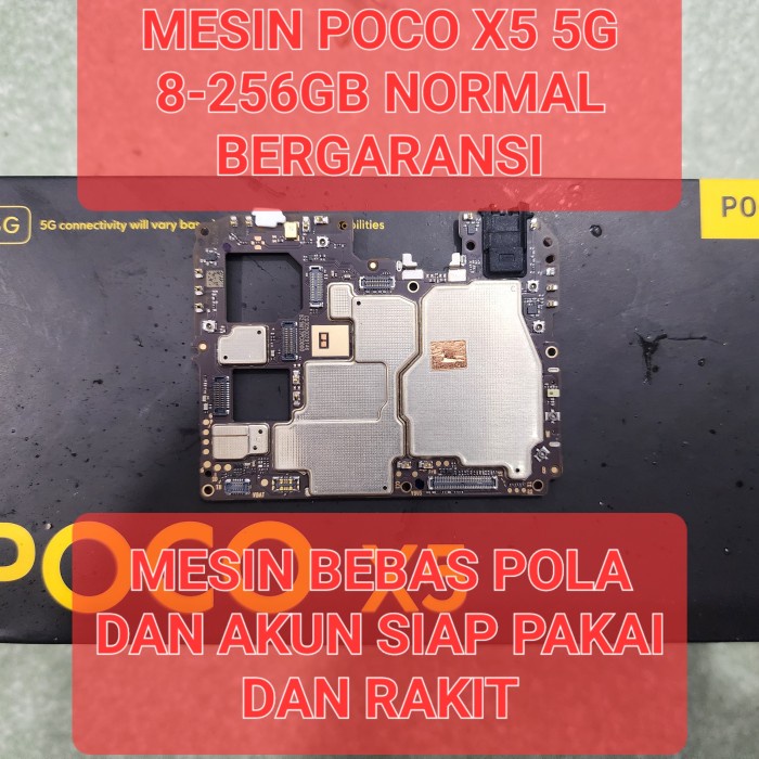 Jual MESIN POCO X5 5G NORMAL RAM 8-256GB MESIN XIAOMI POCO X5 5G NORMAL ...