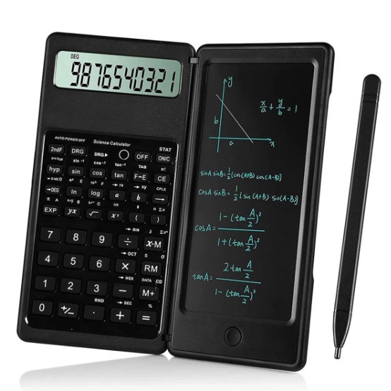 Jual Kalkulator Lipat Calculator ilmiah Scientific E-Writer LCD Note Pen S9 | Shopee Indonesia