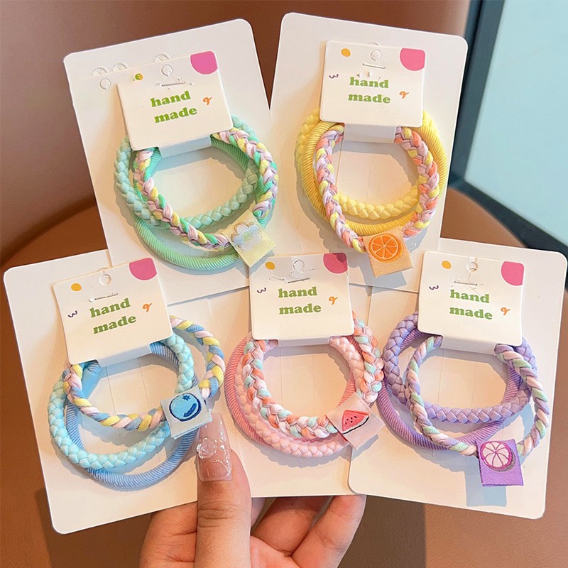 Jual ED - 3PCS / SET IKATAN RAMBUT ANAK FASHION KOREA / KUNCIRAN IKAT ...