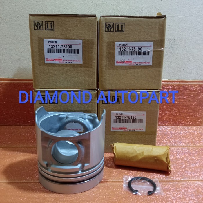 Jual PISTON ASSY SEHER SET STD BAJA HT130 HINO DUTRO | Shopee Indonesia