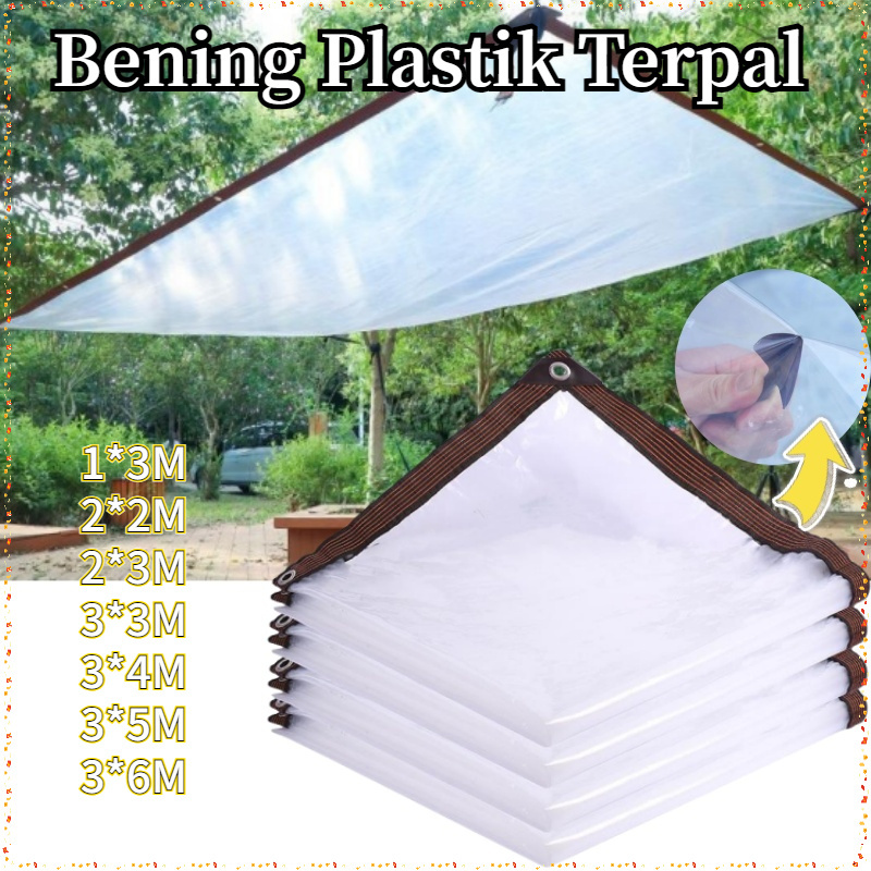 Jual PlastikTerpal Plastik Bening / TERPAL PLASTIK / Terpal Waterproof ...