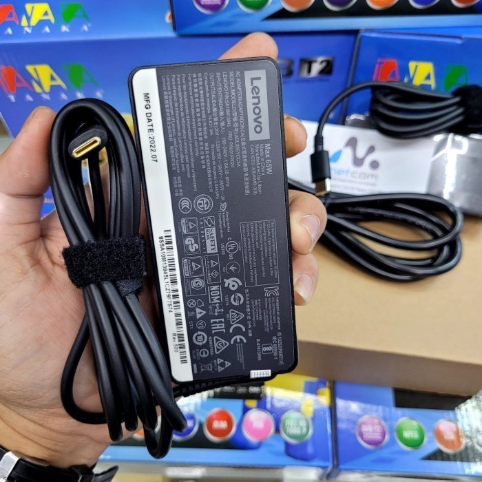 Jual Adaptor Charger Thinkpad L380 L480 L580 X270 X280 Type C ThinkBook ...
