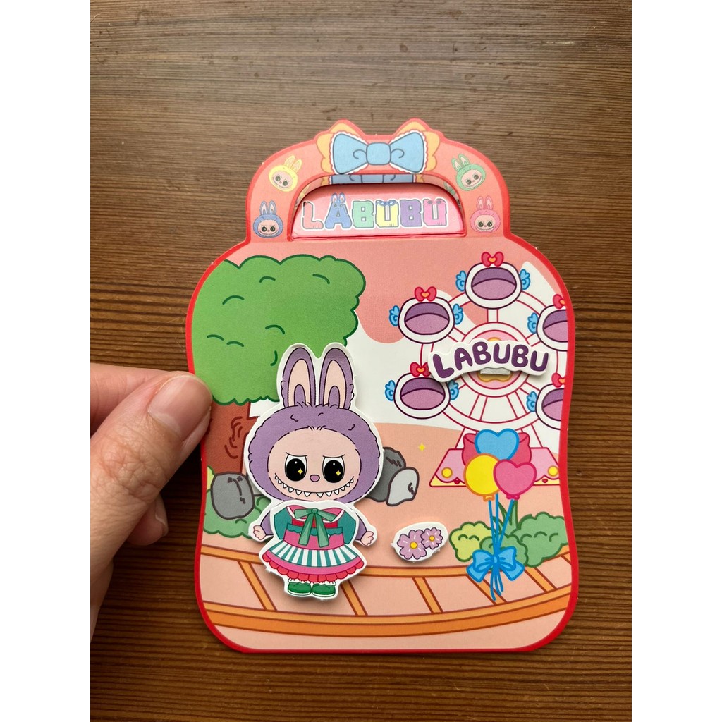 Jual Labubu Puzzle Book Quite Book Quiet Book Popmart Labubu Labubu ...