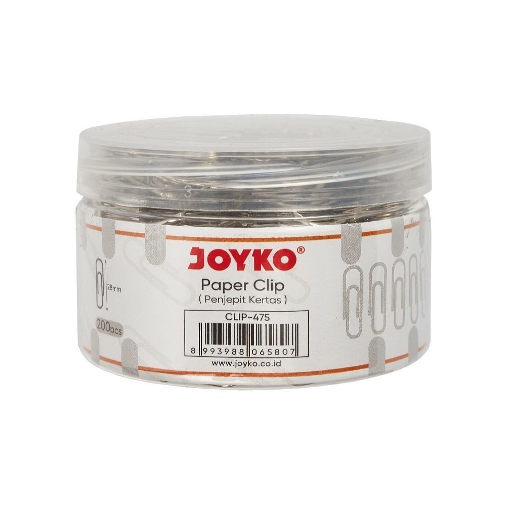 Jual (TOPLES) Paper Clip / Klip Kertas Besi - Joyko CLIP-475 | Shopee ...