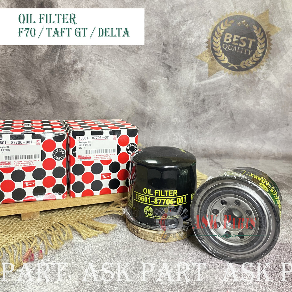 Jual OIL FILTER OLI SARINGAN OLI DAIHATSU F70 TAFT GT F50 V22H DELTA ...