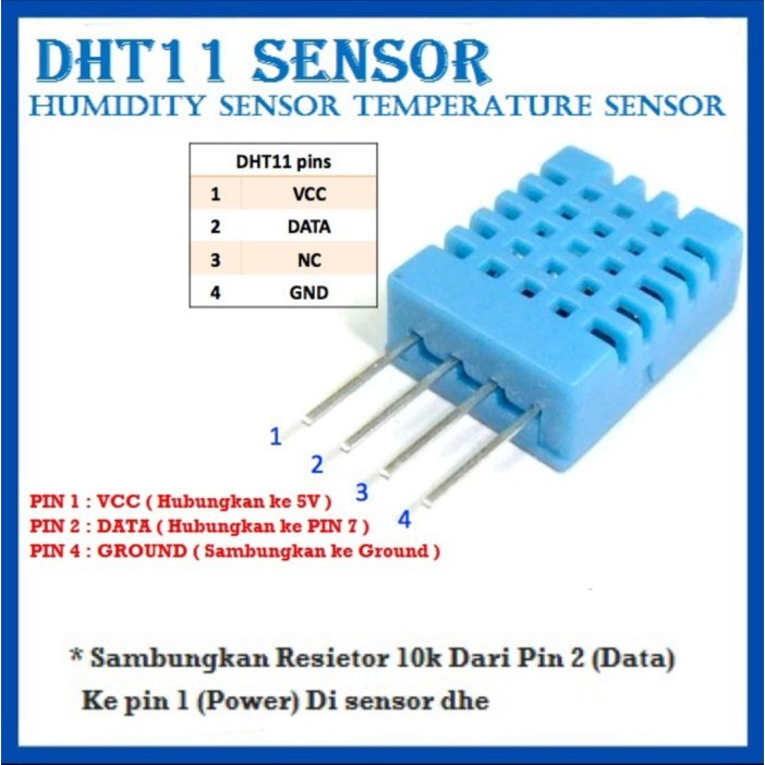 Jual SS3 DHT11 DHT11 Temperature Humidity Sensor Suhu Kelembaban Modul ...
