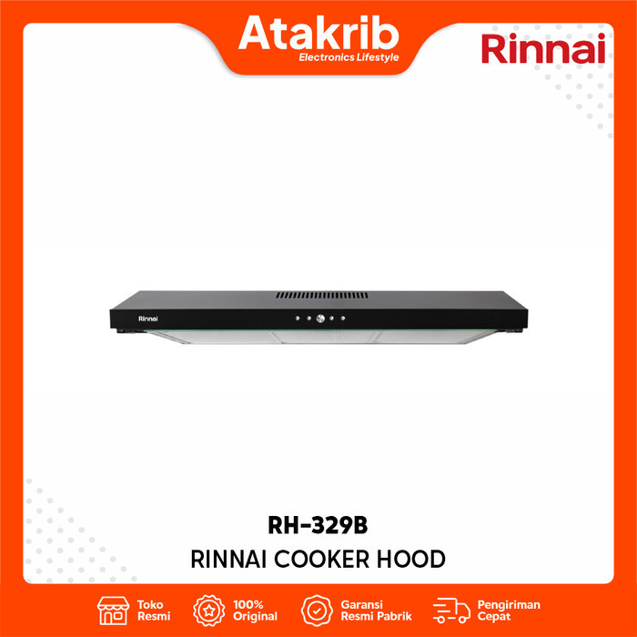 Jual RINNAI COOKER HOOD RH-329B Ukuran 90 cm | Shopee Indonesia