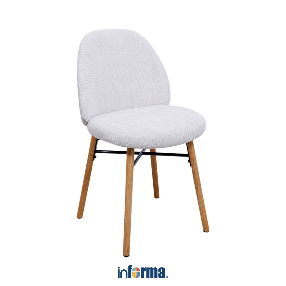 Jual Informa Sophia Kursi Makan Fabric Dining Chair Tempat Duduk Ruang ...