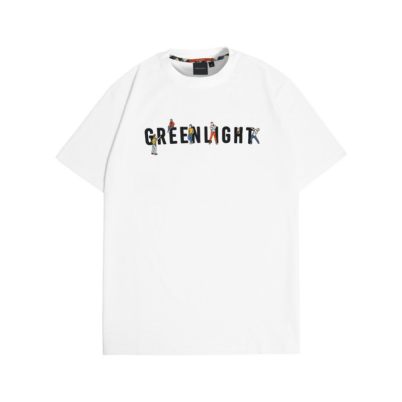 Jual Greenlight Kaos Pria Lengan Pendek Katun Logo Heavy Cotton ...