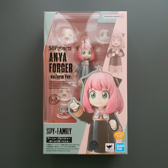 Jual Bandai SHF Spy x Family Anya Forger Uniform Ver. | Shopee Indonesia