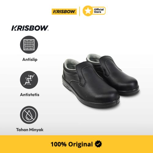 Jual Krisbow Sepatu Safety Shoes Trojan Ukuran 44 - Hitam | Shopee ...