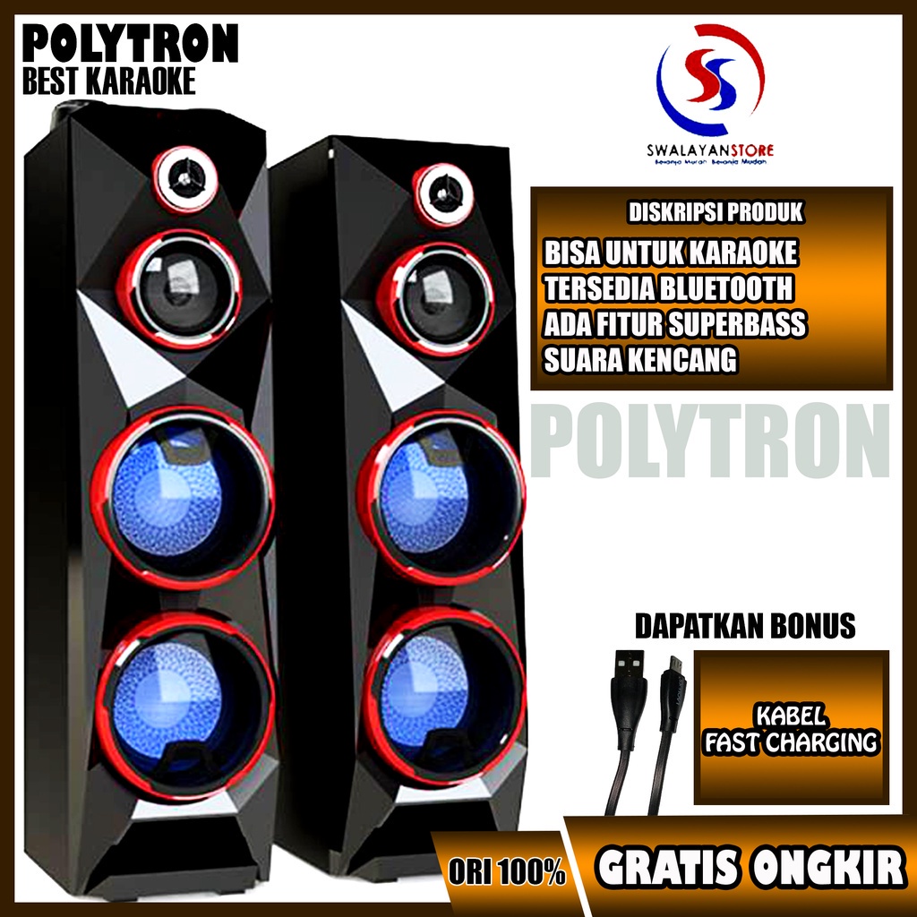 Jual Polytron Speaker Aktif Bluetooth Pas 8c28 Speaker Active