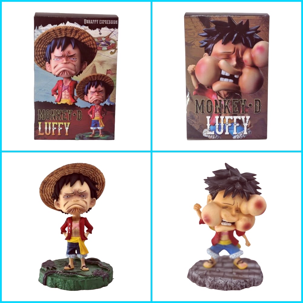 Jual Figure One Piece Luffy Wounded Bleeding Hurt Ver Set 2Pcs | Shopee ...