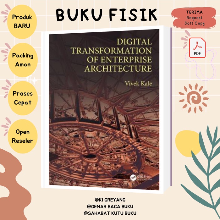Jual Buku Digital Transformation of Enterprise Architecture - Vivek Kale | Shopee Indonesia