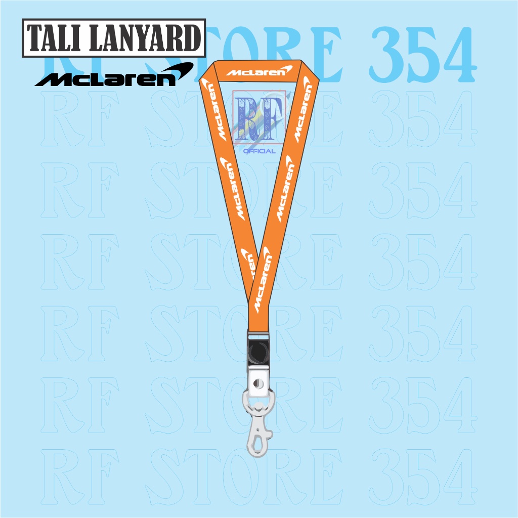 Jual TALI LANYARD MCLAREN LOGO MCLAREN - TALI ID CARD GANTUNGAN KUNCI ...