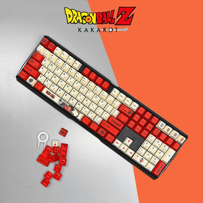 Jual Noxelic Dragonball Theme Dragon Ball Keycaps Set Mechanical ...