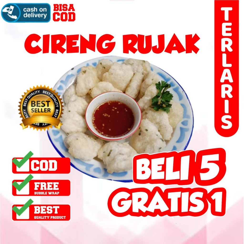 Jual Cireng Bumbu Rujak isi 20 Biji Khas Bandung Frozen Food Murah ...