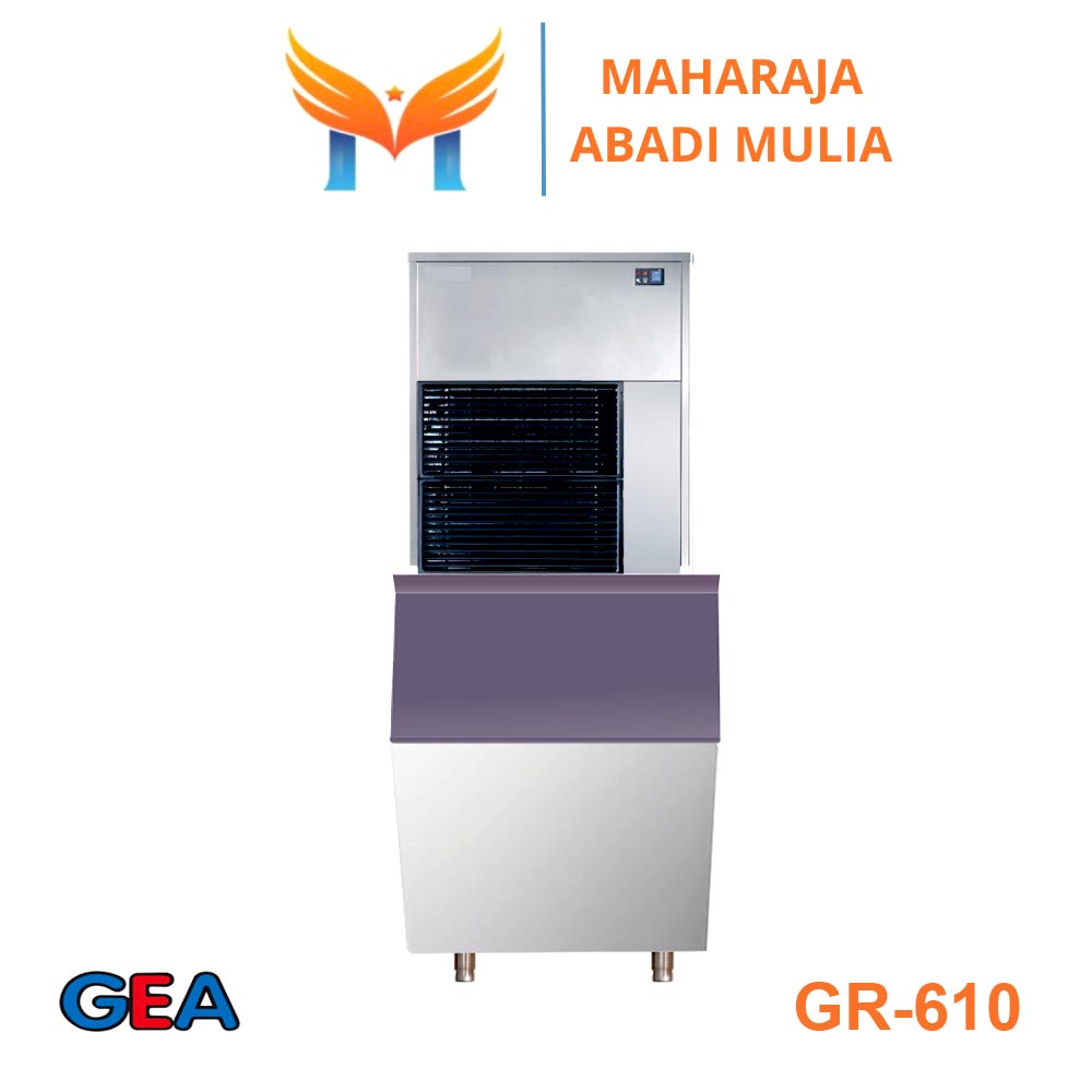 Jual Mesin Pembuat Es Gea Gr-610 Ice Maker 440Kg Garansi Resmi | Shopee ...