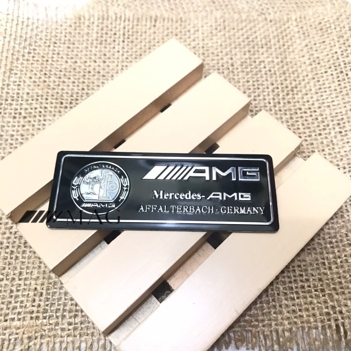 Jual Emblem 3D Sticker Plat Mercy Sticker MercedesBenz AMG - 8x3cm ...
