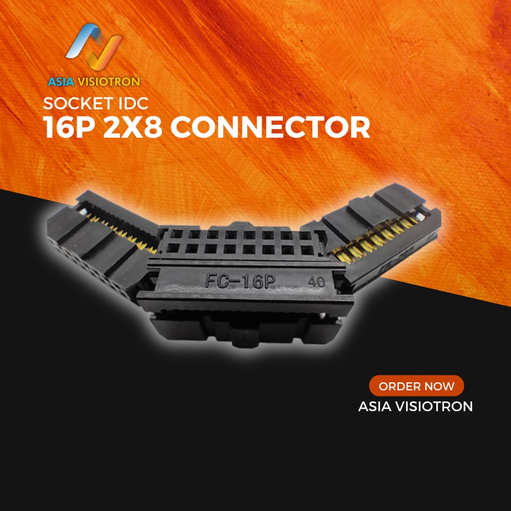 Jual IDC Socket 16 Pin 2x8 Connector (1 Pcs) | Shopee Indonesia