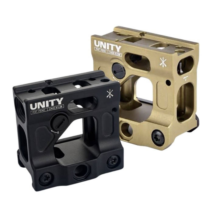 Jual Unity Style FAST Micro Mount Aimpt Holosun Romeo Red Dot FDE QD ...