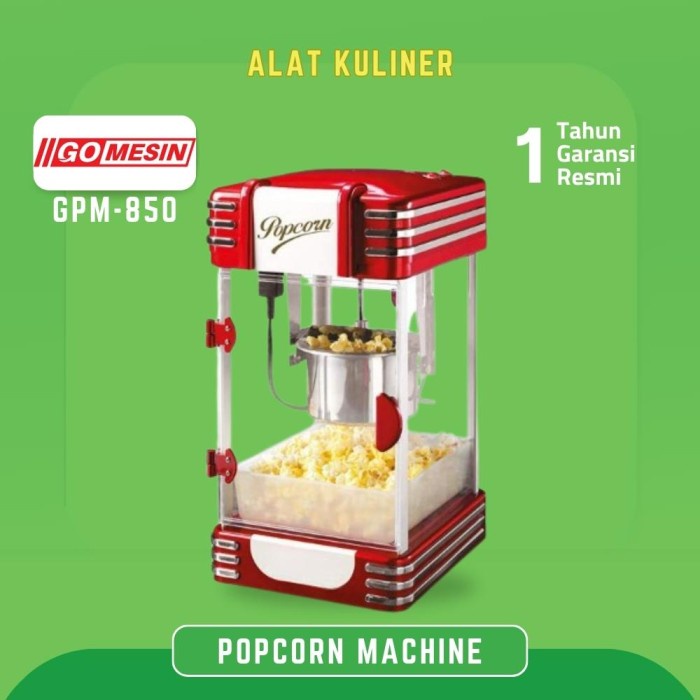 Jual Mesin Popcorn Mini Popcorn Maker Mesin Popcorn Listtrik Gomesin ...