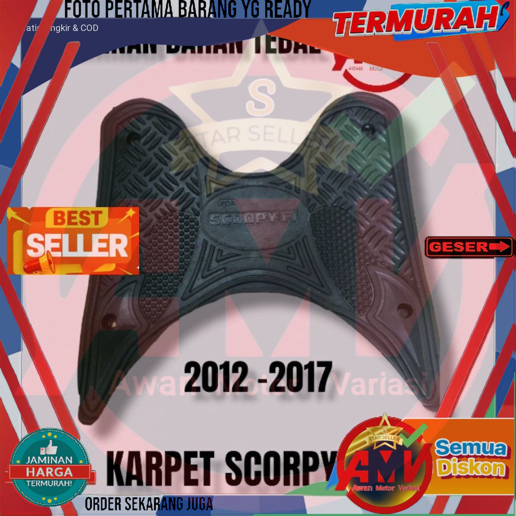 Jual Karpet motor - karpet metic SCORPY /VARIO 125 150 FOR ALL NEW ...